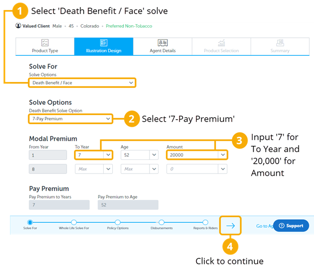 Case Design Strategy: 7 Pay Premium Input and Product Comparison ...